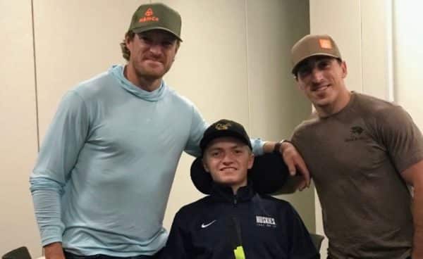 How a KUA father, Brad Marchand raised money for Jake Thibeault