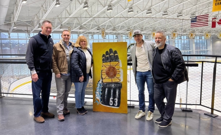 How a KUA father, Brad Marchand raised money for Jake Thibeault