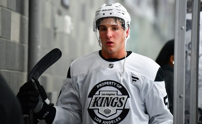Vermont’s Caeden Herrington aims to shine with LA Kings - New England ...